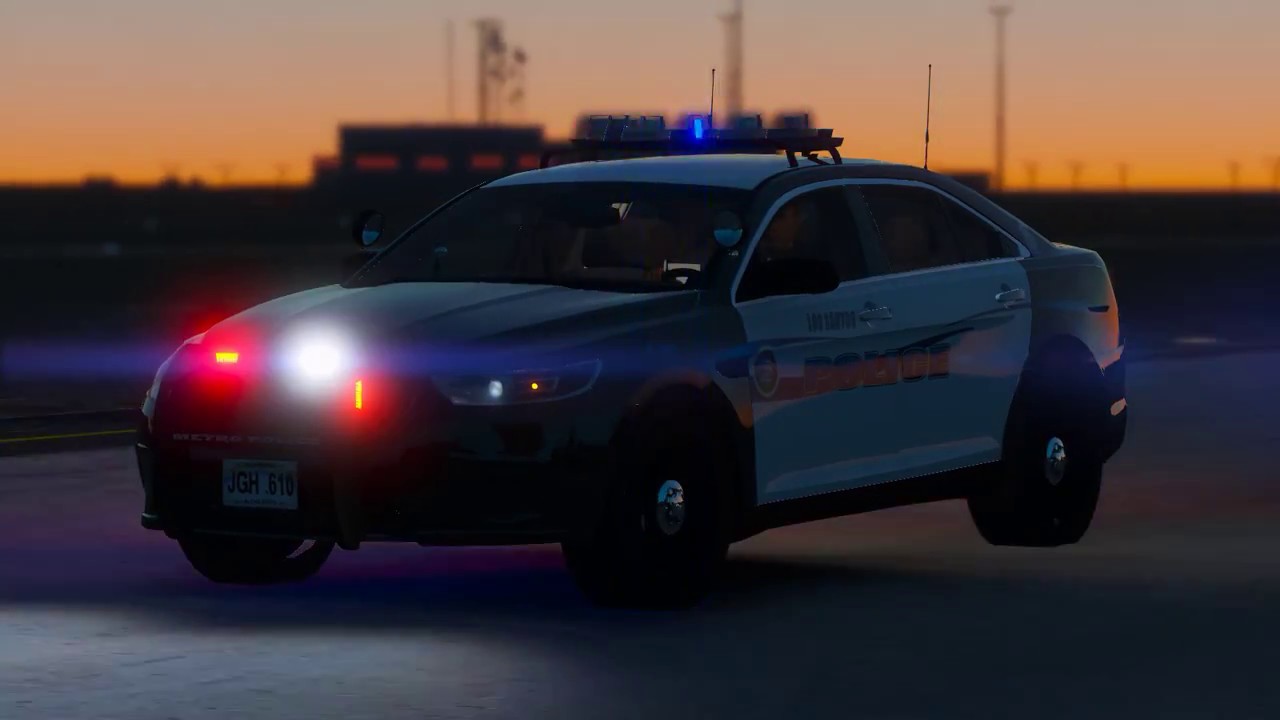 Ford Police Interceptor Sedan & Utility Engine Sound - YouTube