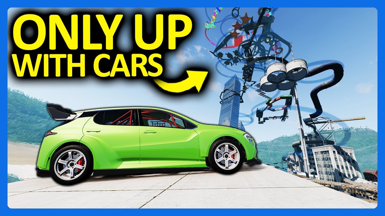 Can I Complete BeamNG's ONLY UP Map?!? - YouTube