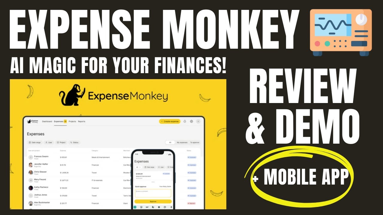 ExpenseMonkey Review: AI Power for Your Finances! - YouTube