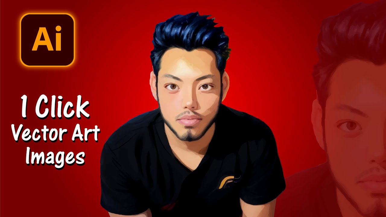 One Click Vector Art Images | Adobe illustrator Tutorial - YouTube