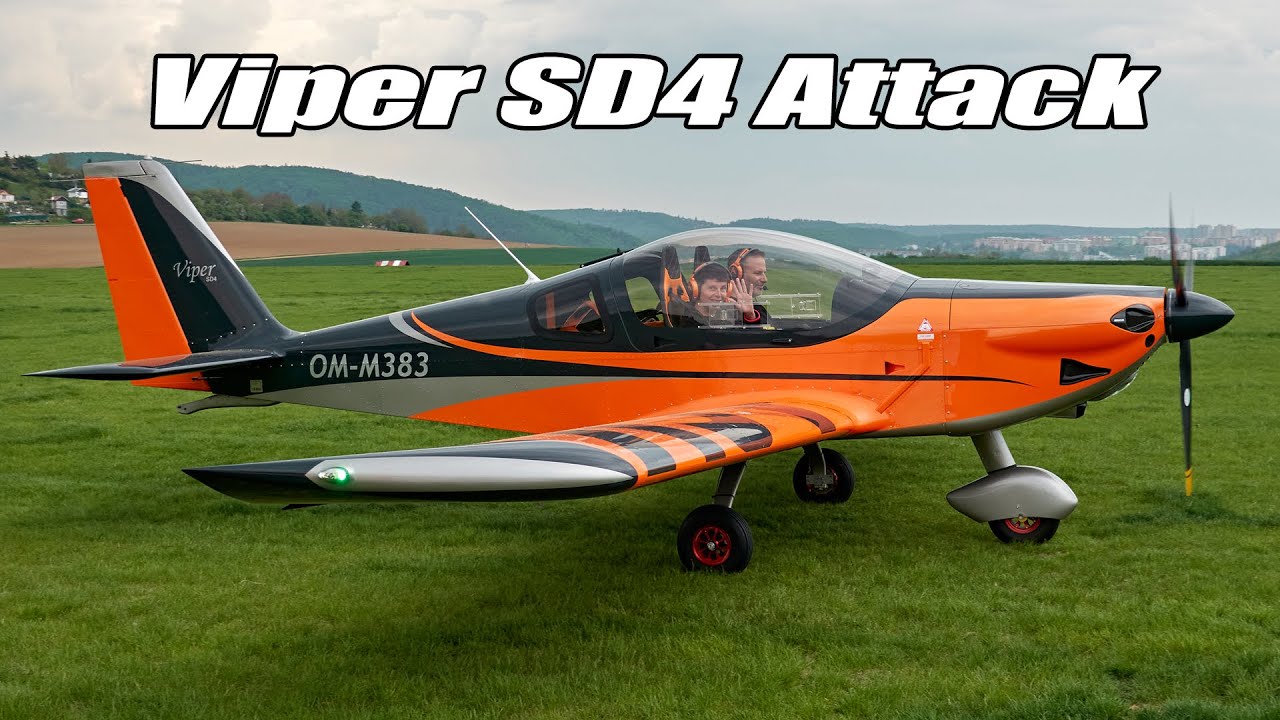 Tomark Viper SD4 Attack na letišti Medlánky - YouTube