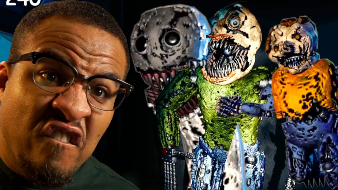 Baldi's Basics in Nightmares | My First Baldi Game | ALL ENDINGS - YouTube