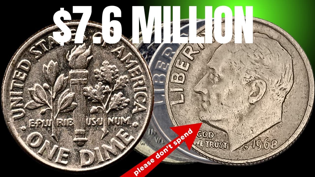 Rare US Dimes From 1968 to 2015 Worth Big Money|$760000|Check Your ...