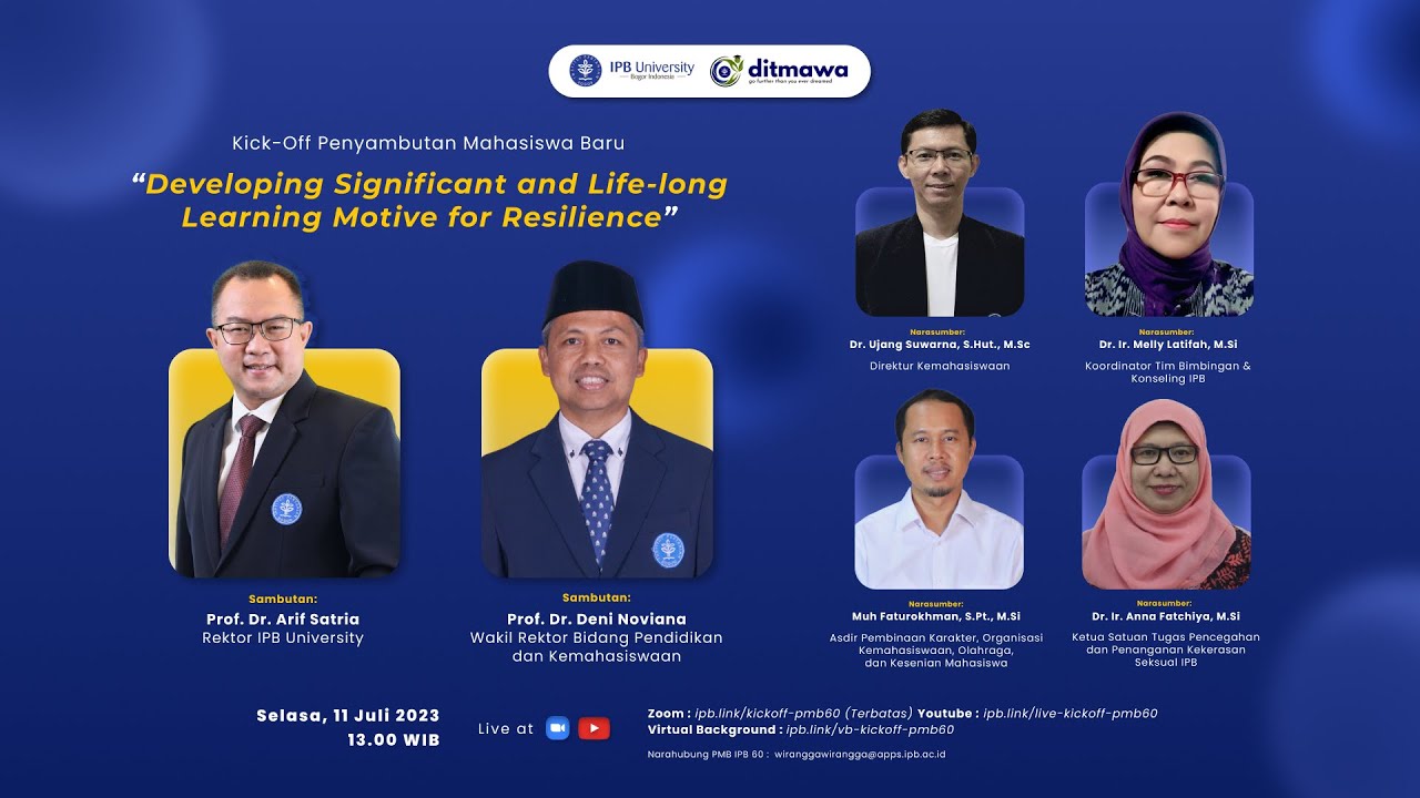 Kick Off PMB IPB 60 - YouTube