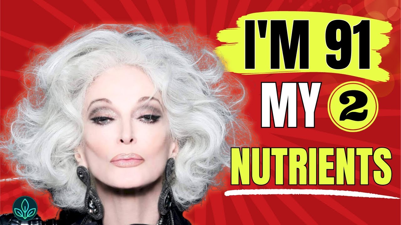 Carmen Dell'Orefice (91 YEARS OLD) Reveals 2 Nutrients for Beauty and ...