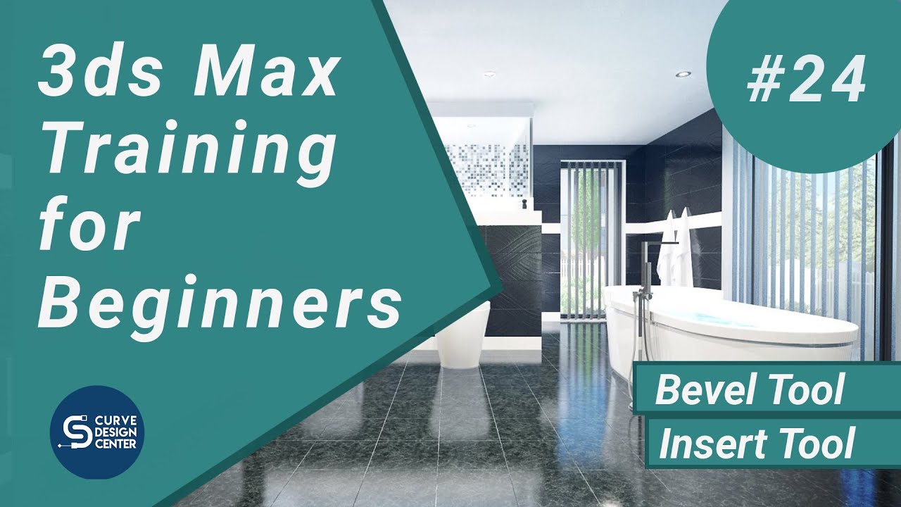 Bevel tool and Insert tool in 3ds Max | 3ds Max Training for Beginners ...
