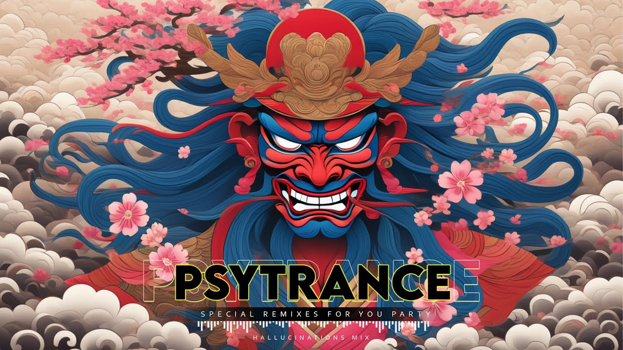 Psychedelic Trance 2024 🐾 Psytrance Samurai Mix / Psychedelic Visuals ...