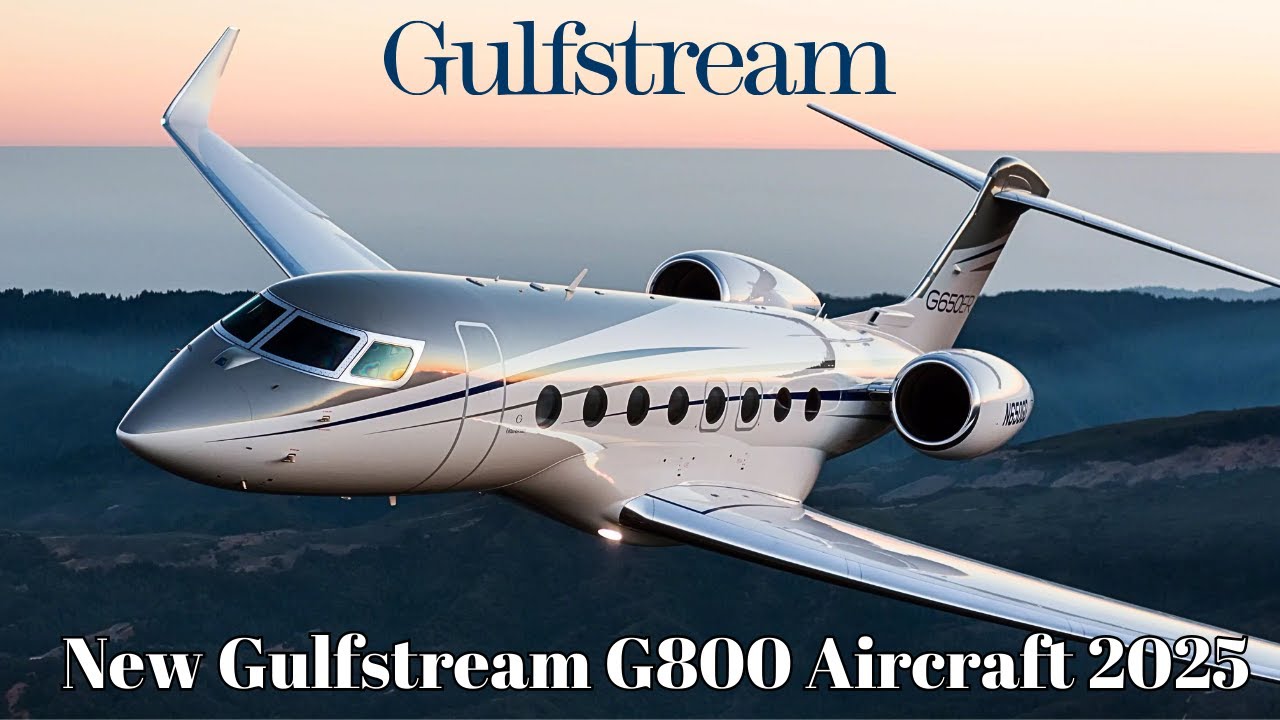 This First Outfitted G800 Took Flight and Flew 1 Hour and 41 Minutes ...