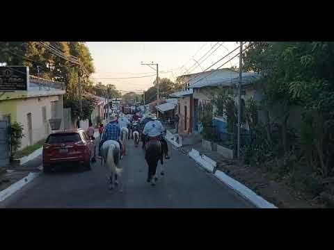 Cabalgata en las principales calles de ozatlan - YouTube