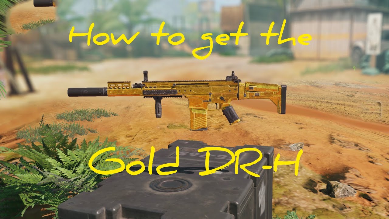 Best Loadout for getting the GOLD DR-H in CoD mobile fast - YouTube