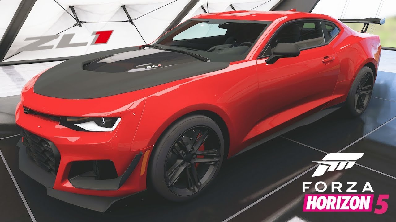 chevrolet camaro zl1 2017 forza horizon 5 steering wheel gameplay - YouTube