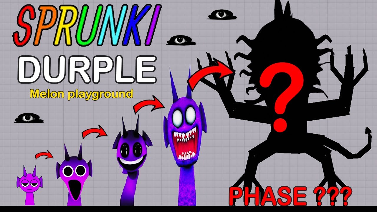 NEW EVOLUTION OF DURPLE SPRUNKI In People Playground - YouTube