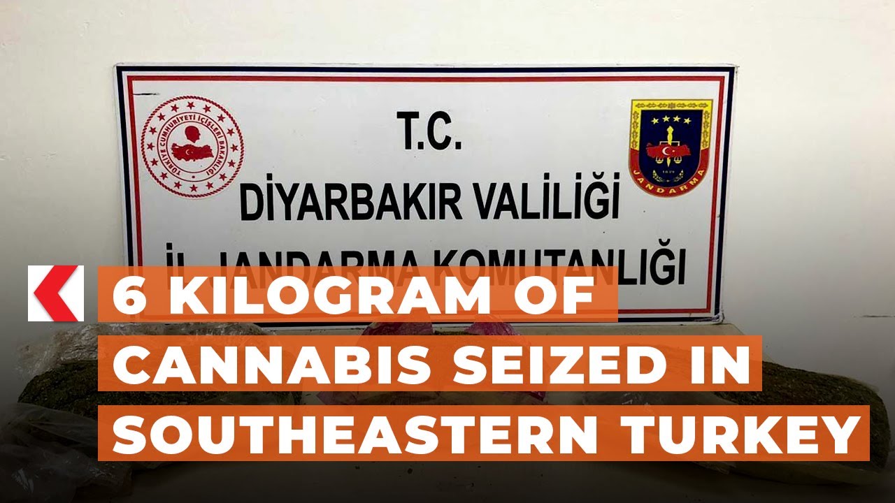 6 kilogram of cannabis seized in southeastern Turkey - YouTube