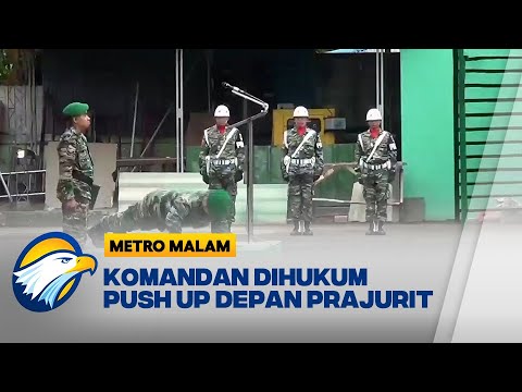 Telat Apel, Komandan Kodim Push Up di Depan Prajurit - YouTube