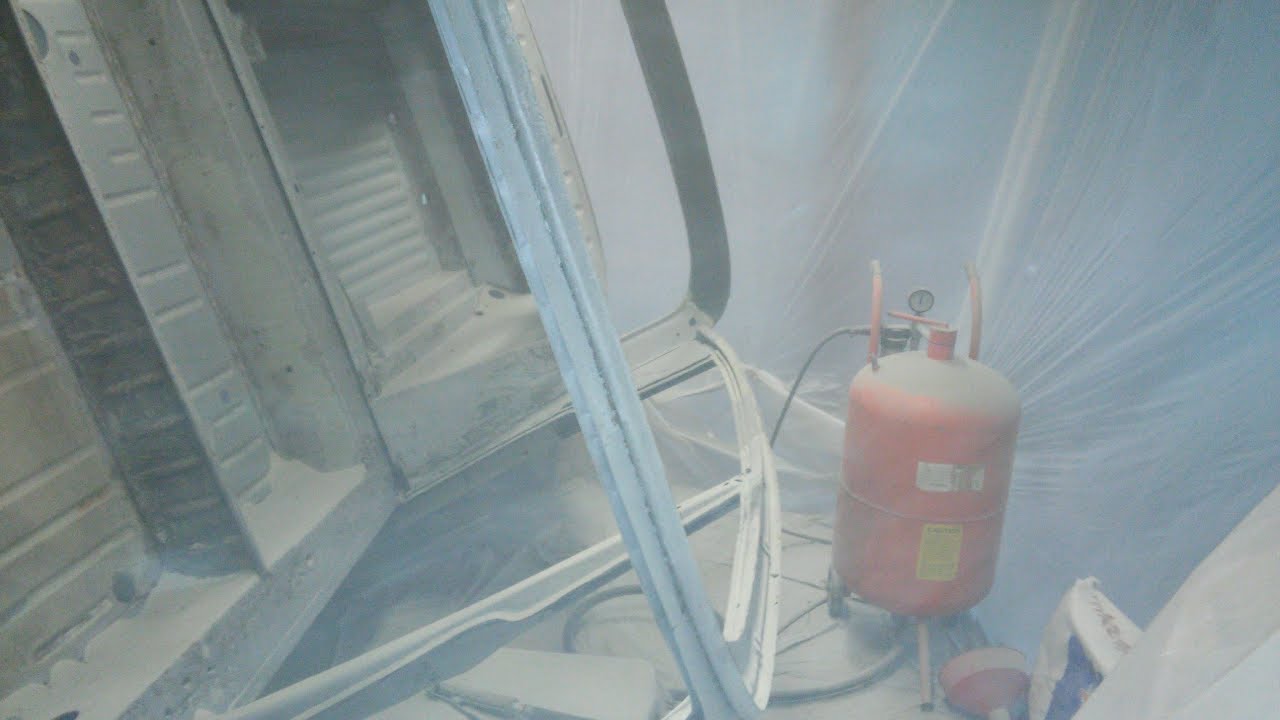 CITROEN DS sablage chassis maison - YouTube