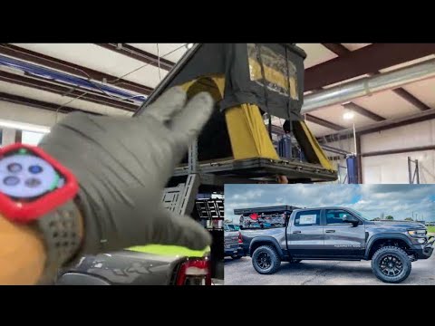 Camping Tent on a TRX!!! Overland Kit Install - YouTube