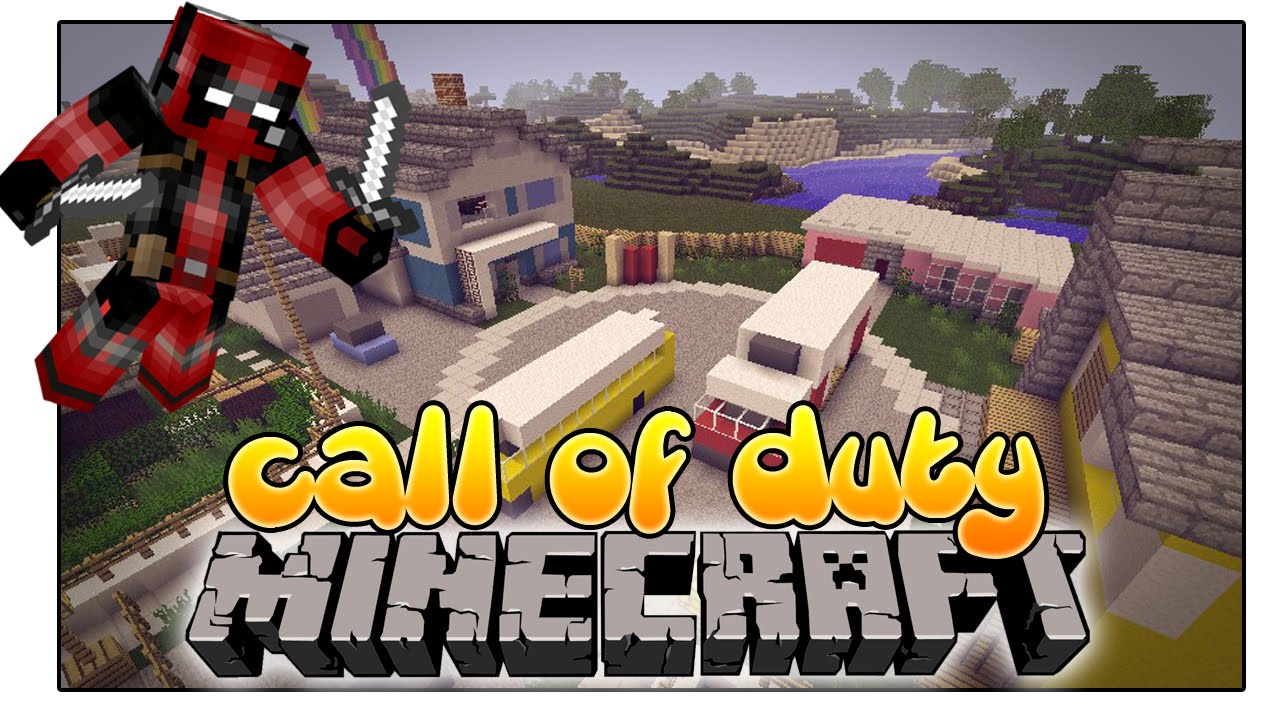 Call Of Duty MINECRAFT - BO2 Launch / Raid / Nuketown OWNAGE! - YouTube