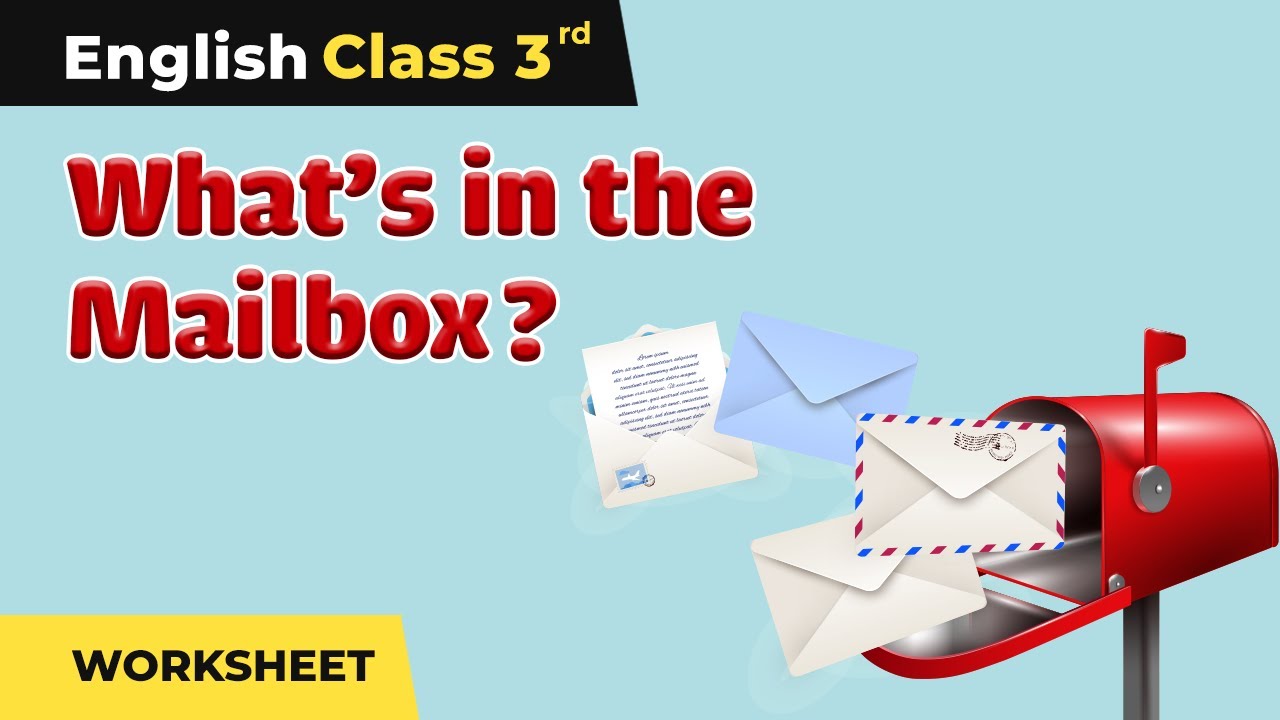 What’s in the Mailbox? Poem - Worksheet | Marigold Book | Class 3 ...