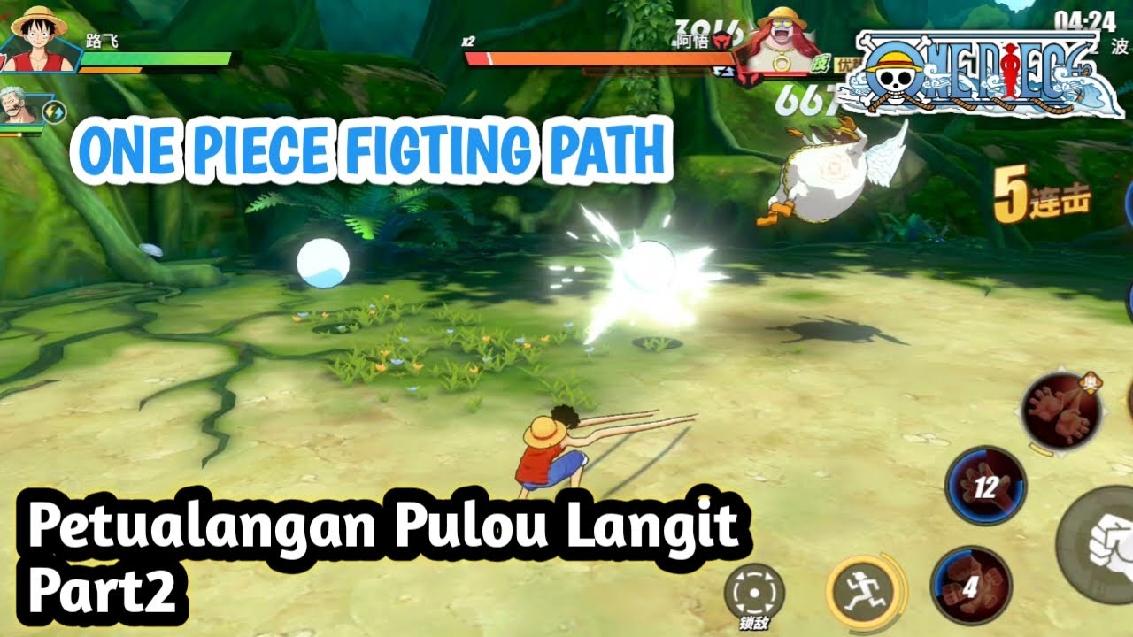 one piece fighting path gameplay | one piece skypea | one piece ...