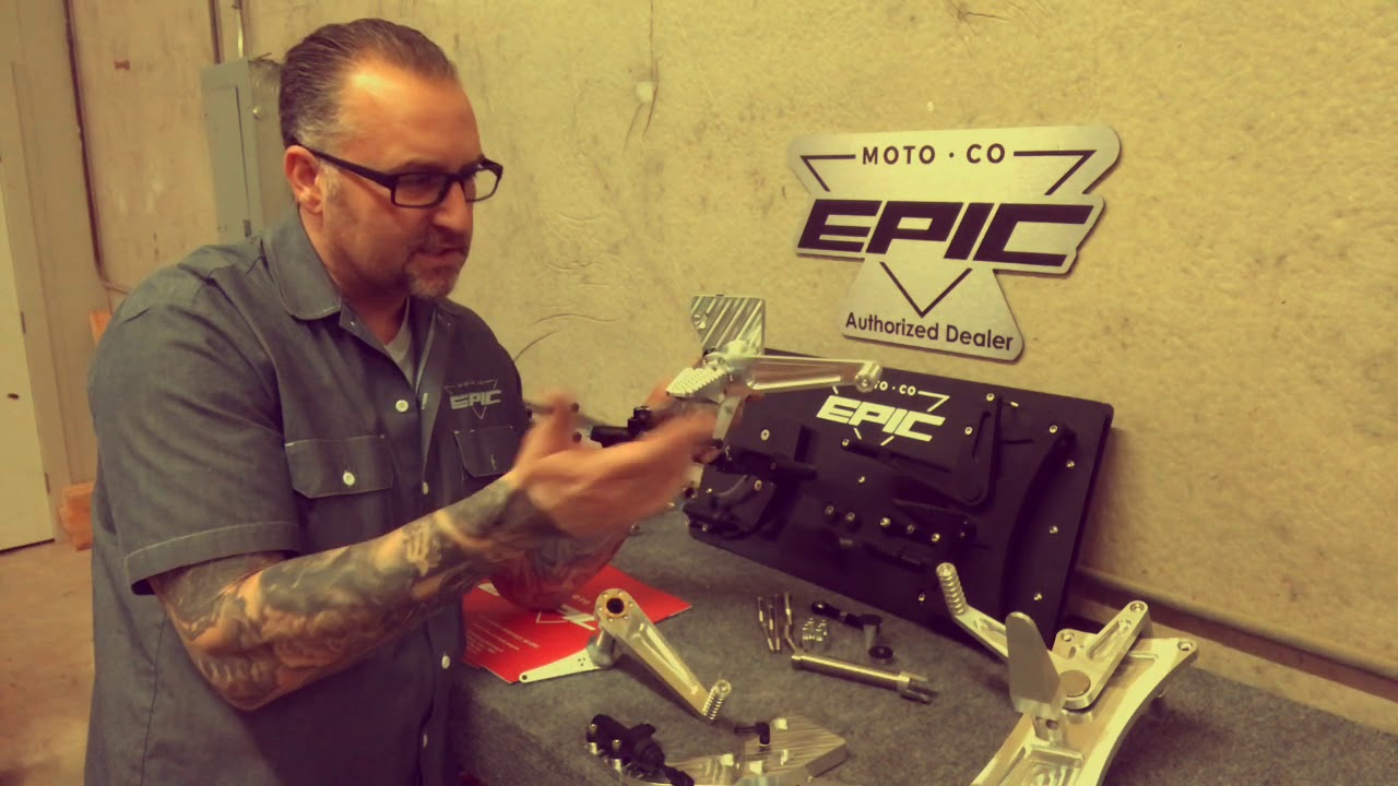 XXX Mid Controls for Harley-Davidson Baggers by Epic Moto Co - YouTube