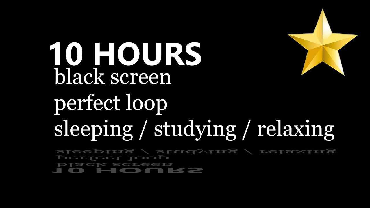 Black screen horse gallop 10 hours sound loop | sleep | study | relax ...