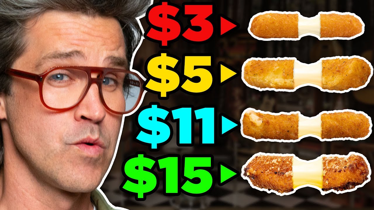 Frozen vs. Fast vs. Fancy Food Taste Test - YouTube