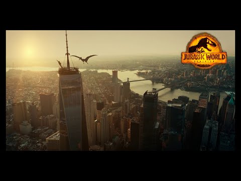 Dinosaurs among us scene - Jurassic World Dominion (2022) 4K