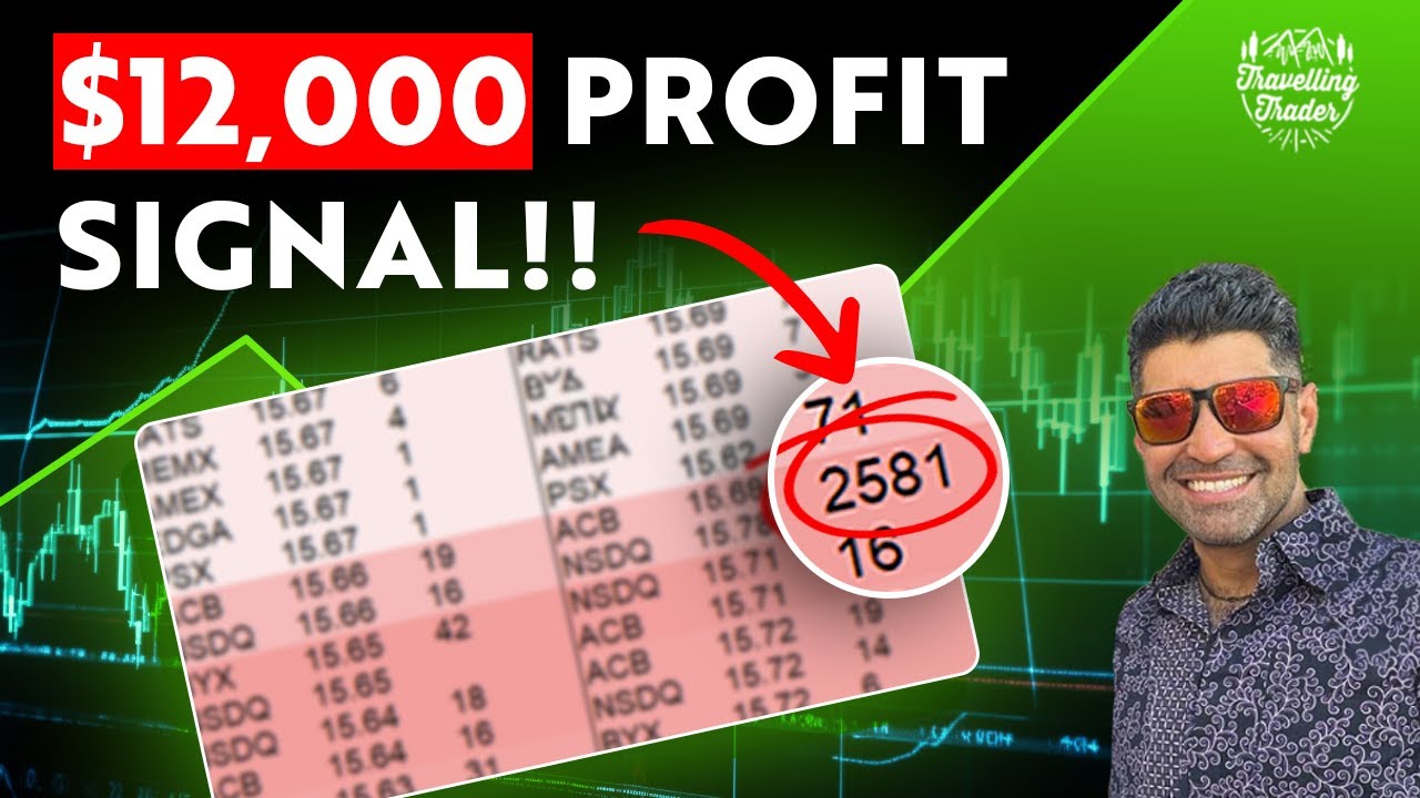 +$12,000 Profit Trading Level 2 Signals - YouTube