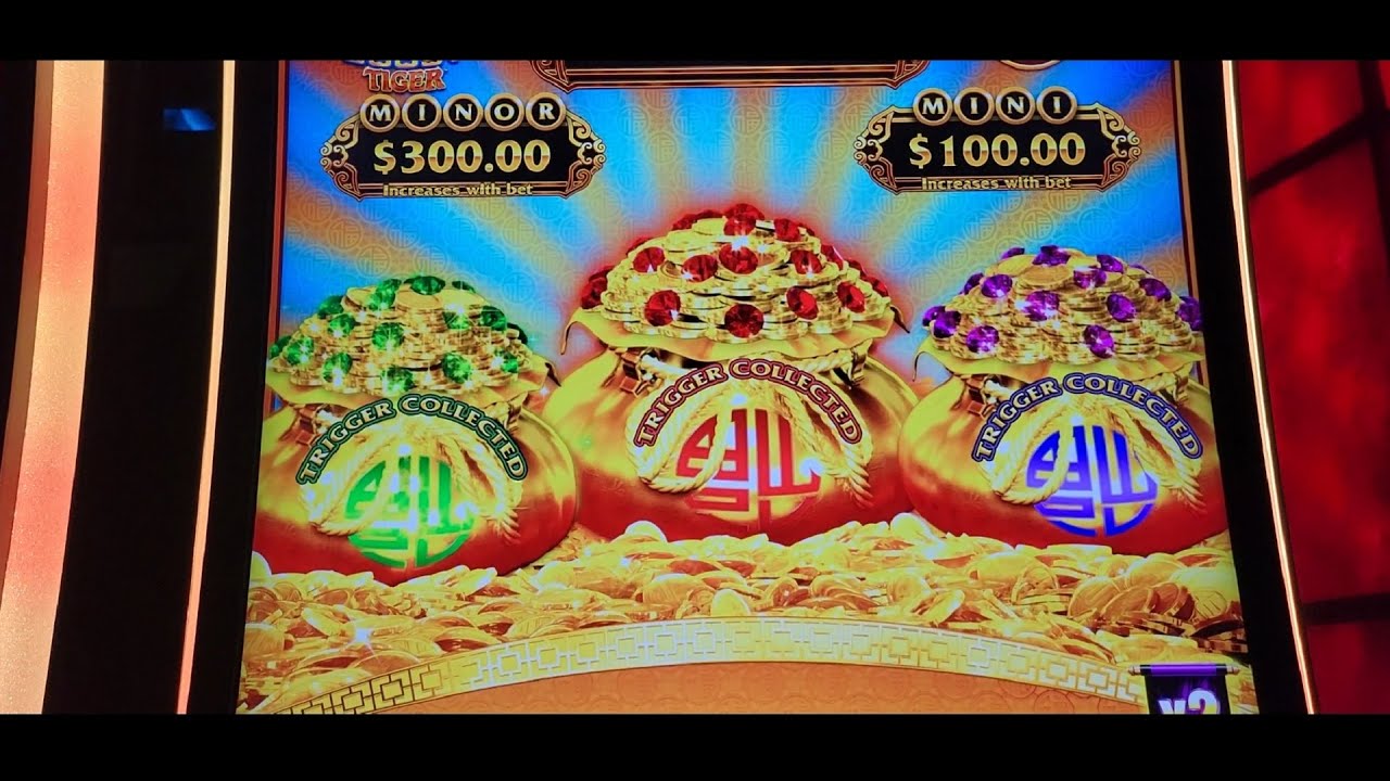 Fu Dai Lian Lian Boost Tiger | Bonus @8.80 bet - 1cent denom - YouTube