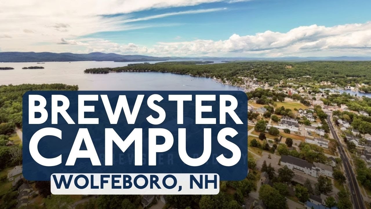 Brewster Academy Wolfeboro NH Flyover - YouTube