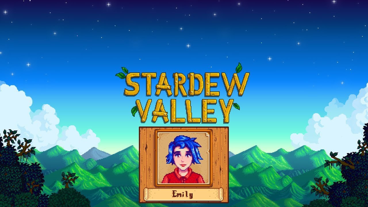 Stardew Valley. Marriage (Emily) - YouTube