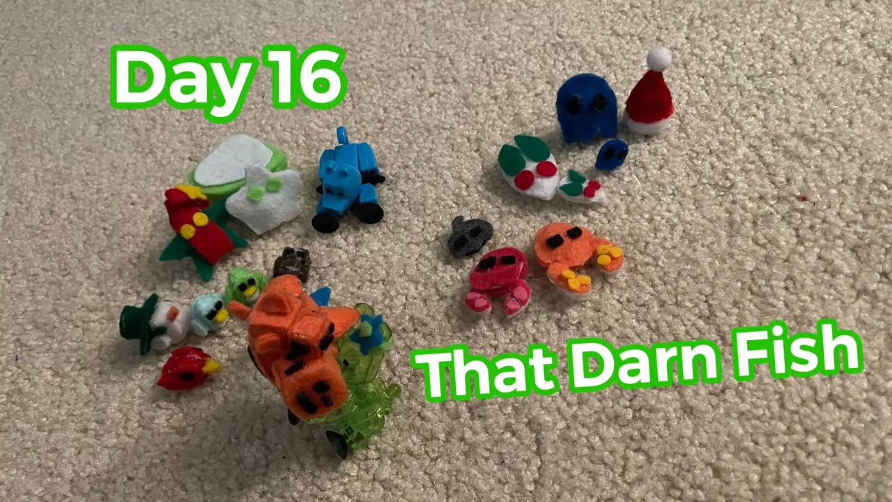 Stikpet Party: Day 16 That Darn Fish #stikbot #stikpet #babystikbot # ...