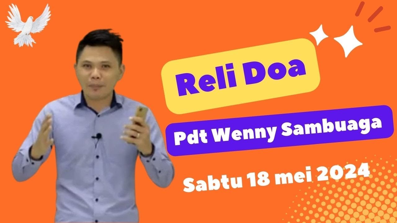 Ibadah Reli Doa Ke 9 | Pdt Wenny Sambuaga | Baptisan Roh Kudus Dalam ...