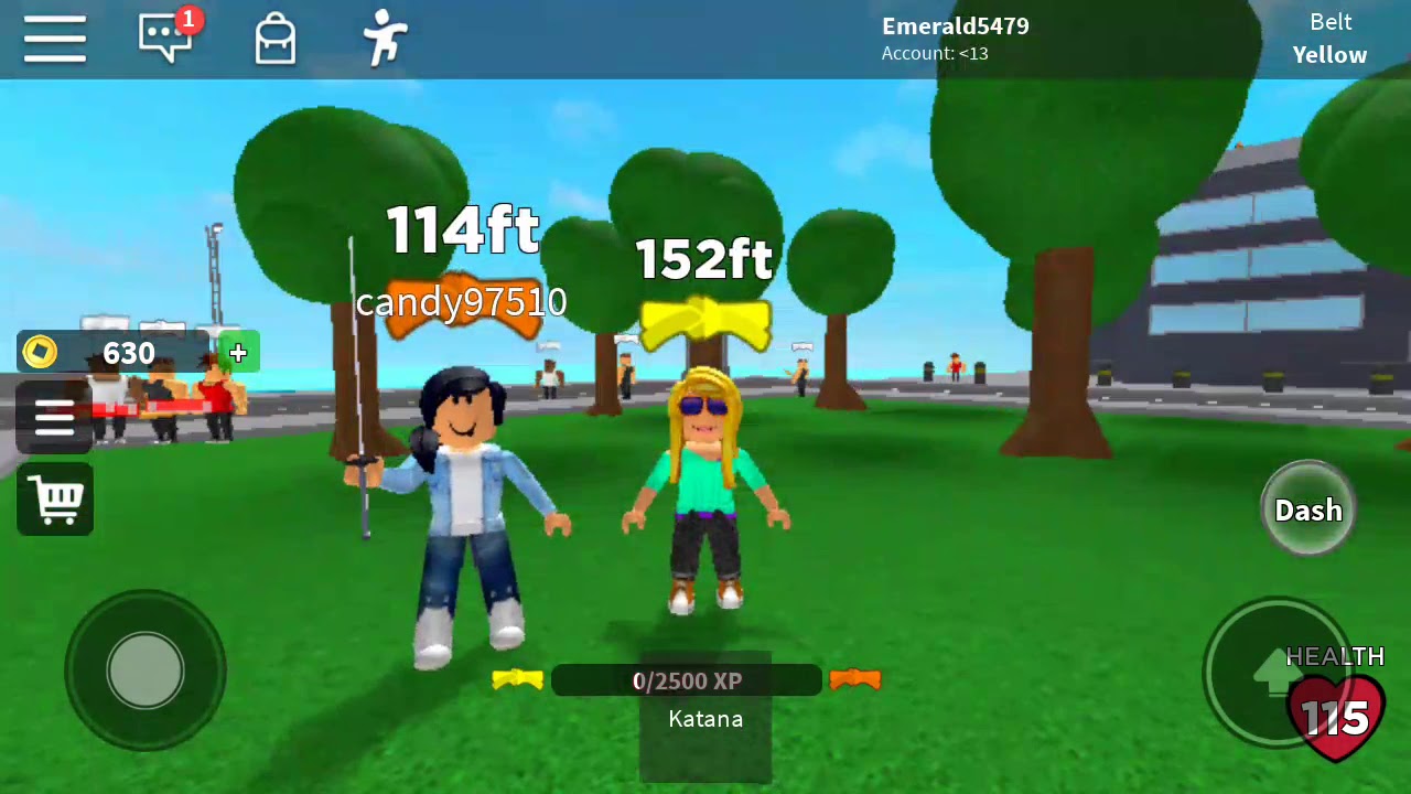 Roblox - Ninja simulator - part 1 - YouTube