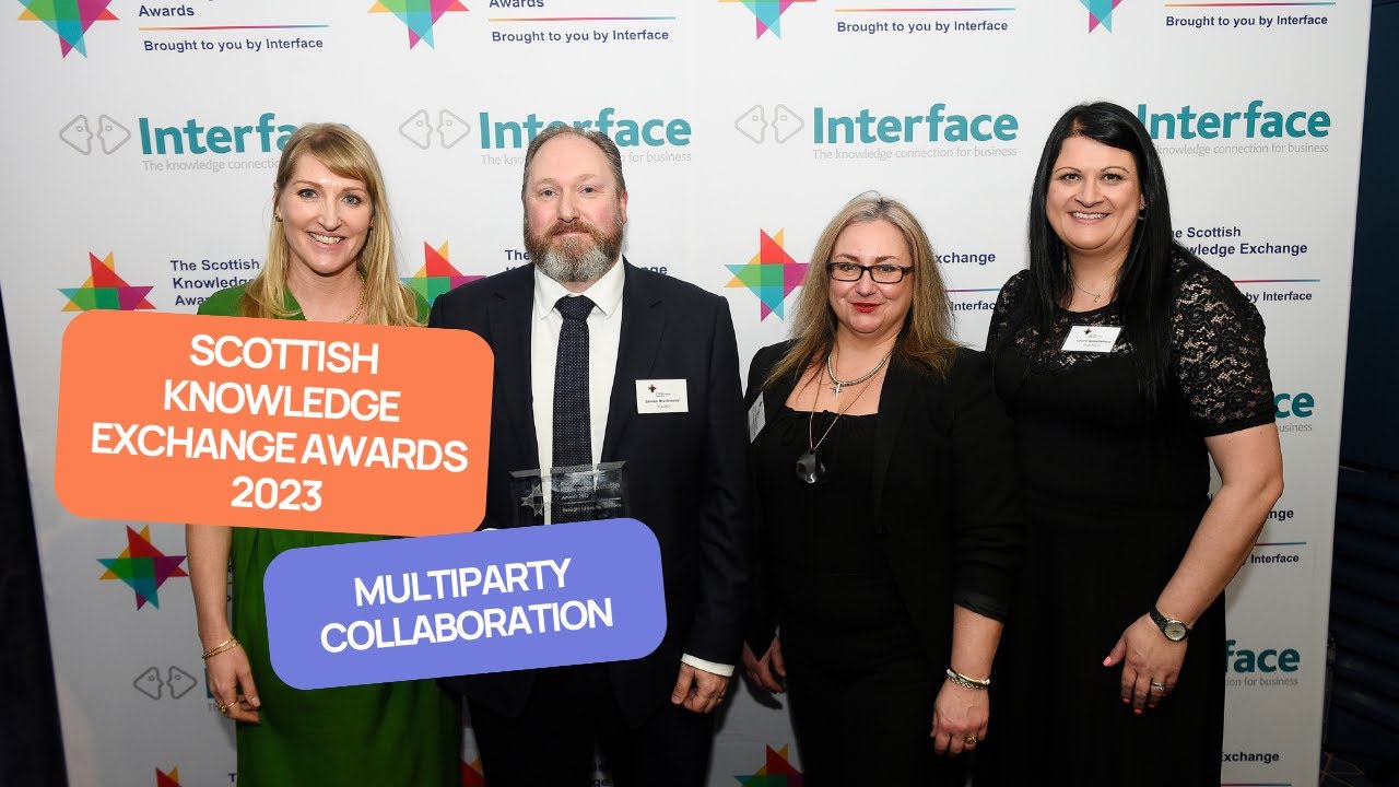 Scottish Knowledge Exchange Awards: Multiparty Collaboration - YouTube