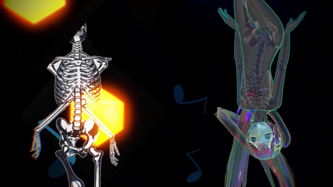 [MMD] Miku heart spirit by Yami Sweet/Skeleton-Skeleton Orchestra ...