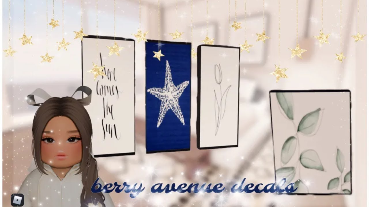 CHANGING UP MY DECALS IN BERRY AVENUE (ROBLOX) - YouTube