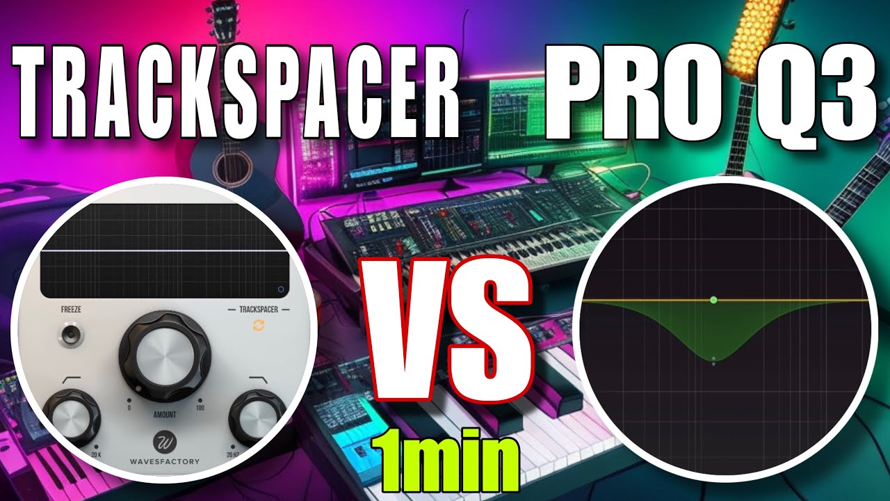 Trackspacer vs proQ3 producción musical, mezcla y Mastering - YouTube