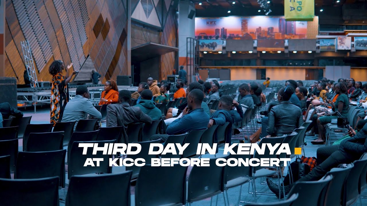 The Way of Hope, 3rd Day in Kenya | @KICC Hall. Night Before concert ...