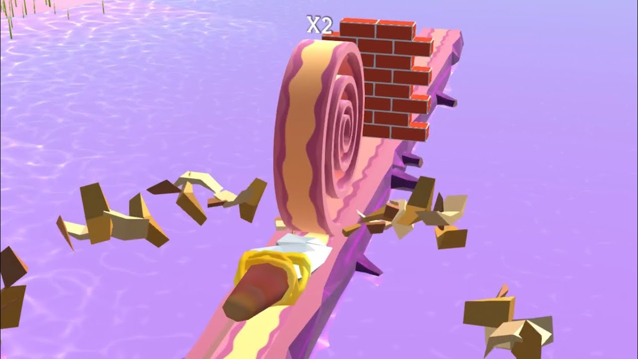 Spiral Roll - All Levels Gameplay Android, iOS - YouTube