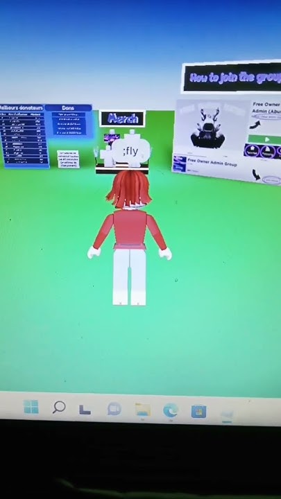 je suis administrateur sur roblox - YouTube