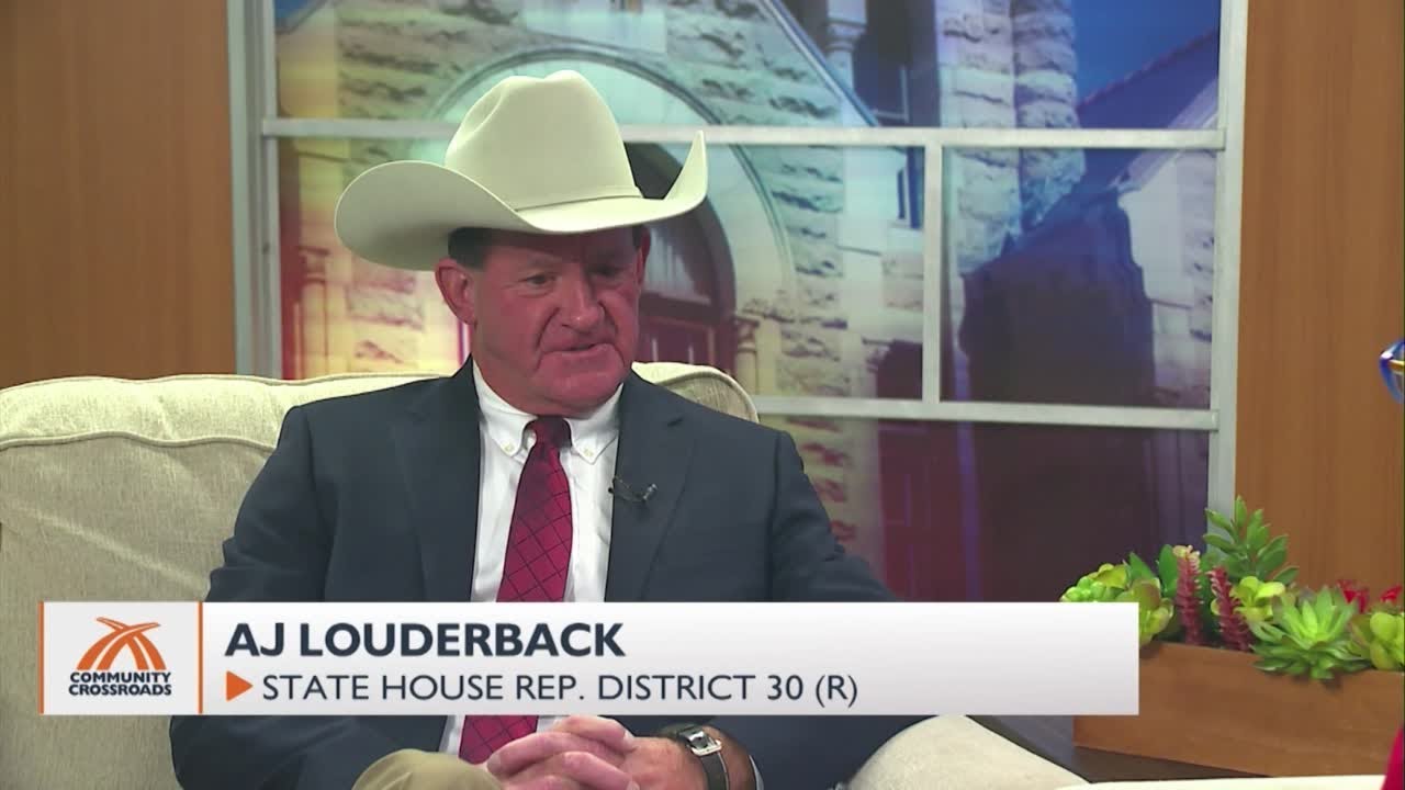 Texas State House Representative AJ Louderback talks about the start of ...