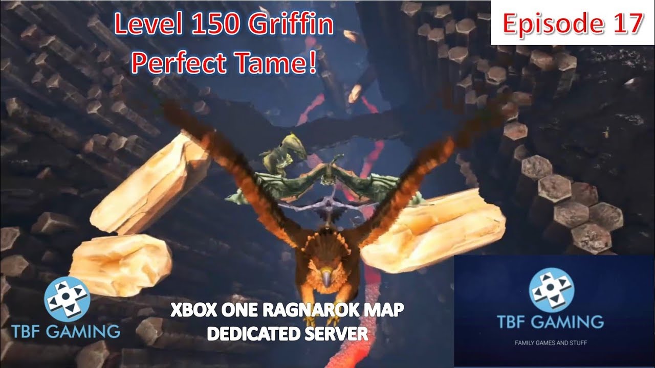 Xbox One Ark Ragnarok E17 Level 150 Griffin Perfect Tame Ark Survival ...