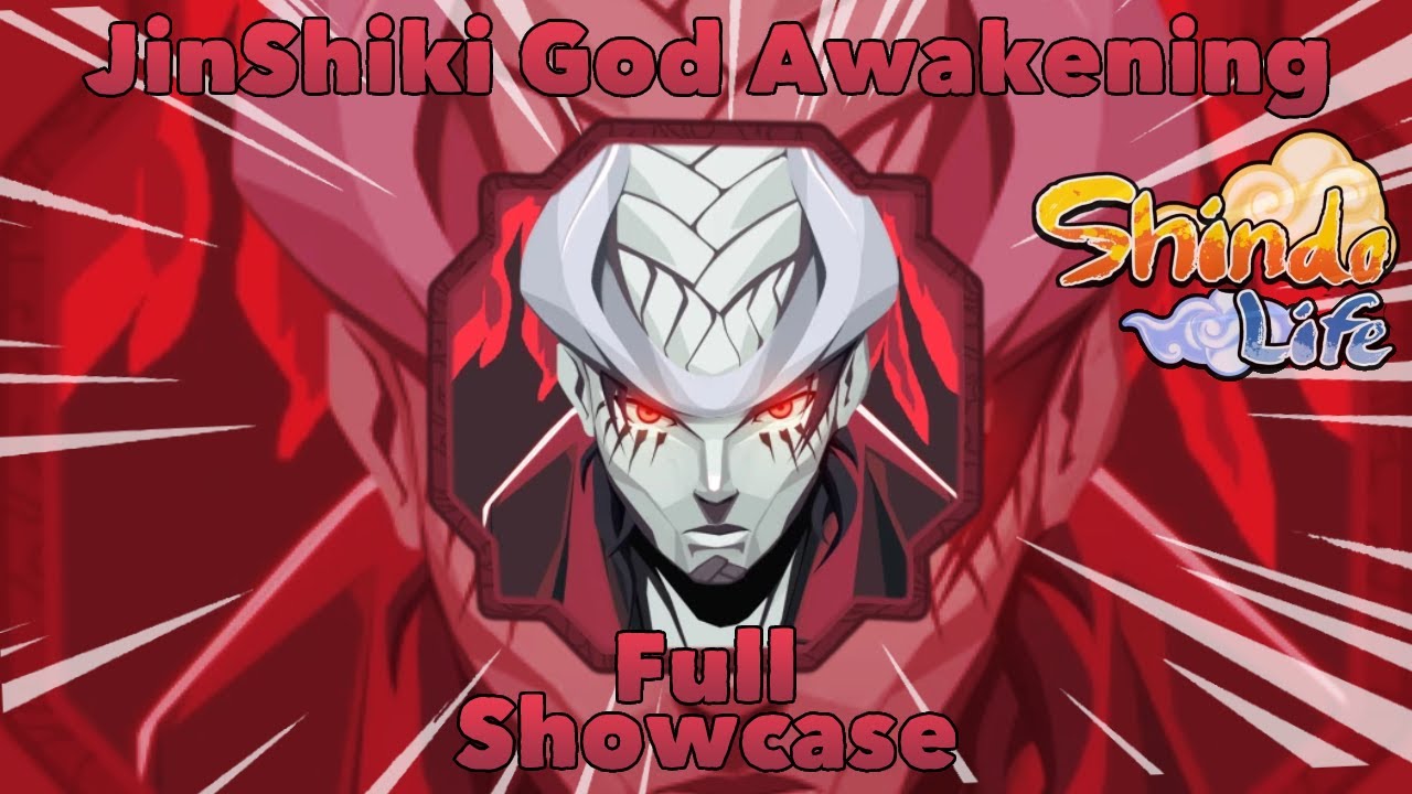 [Shindo Life] Jinshiki God Awakening Full Showcase | Rell Games - YouTube