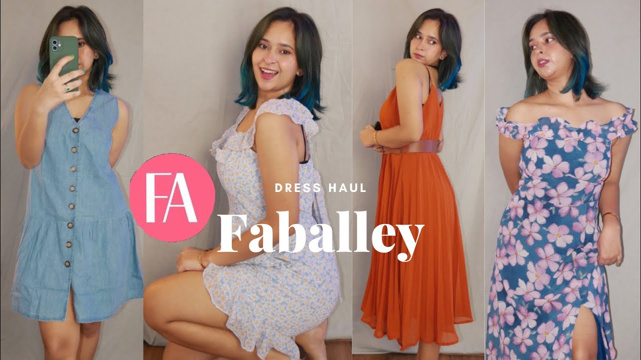 Faballey *Dress Haul* | Try-on Dress Haul | Affordable Trendy Dress ...