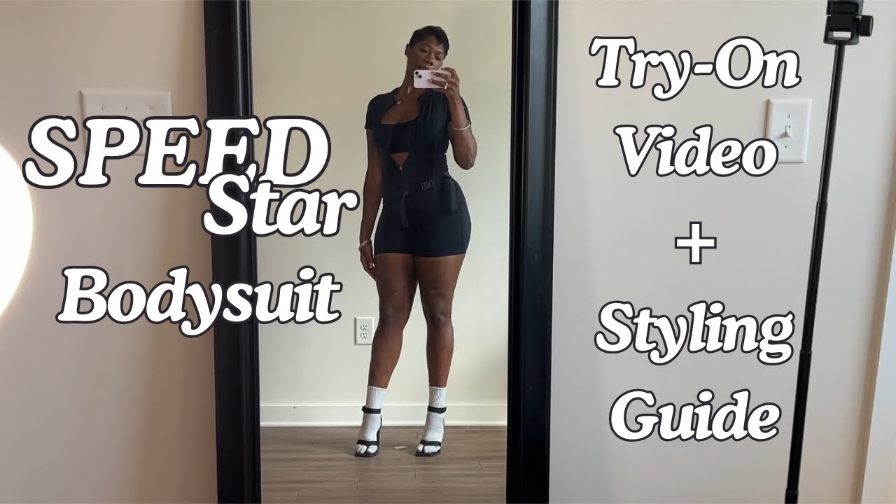 Styling the SPEEDSTAR Bodysuit | CALIXTE ACTIVEWEAR | Try-on & Style ...