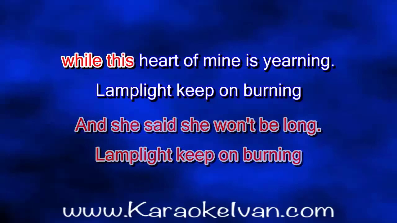 Bee Gees - Lamplight KARAOKE - YouTube