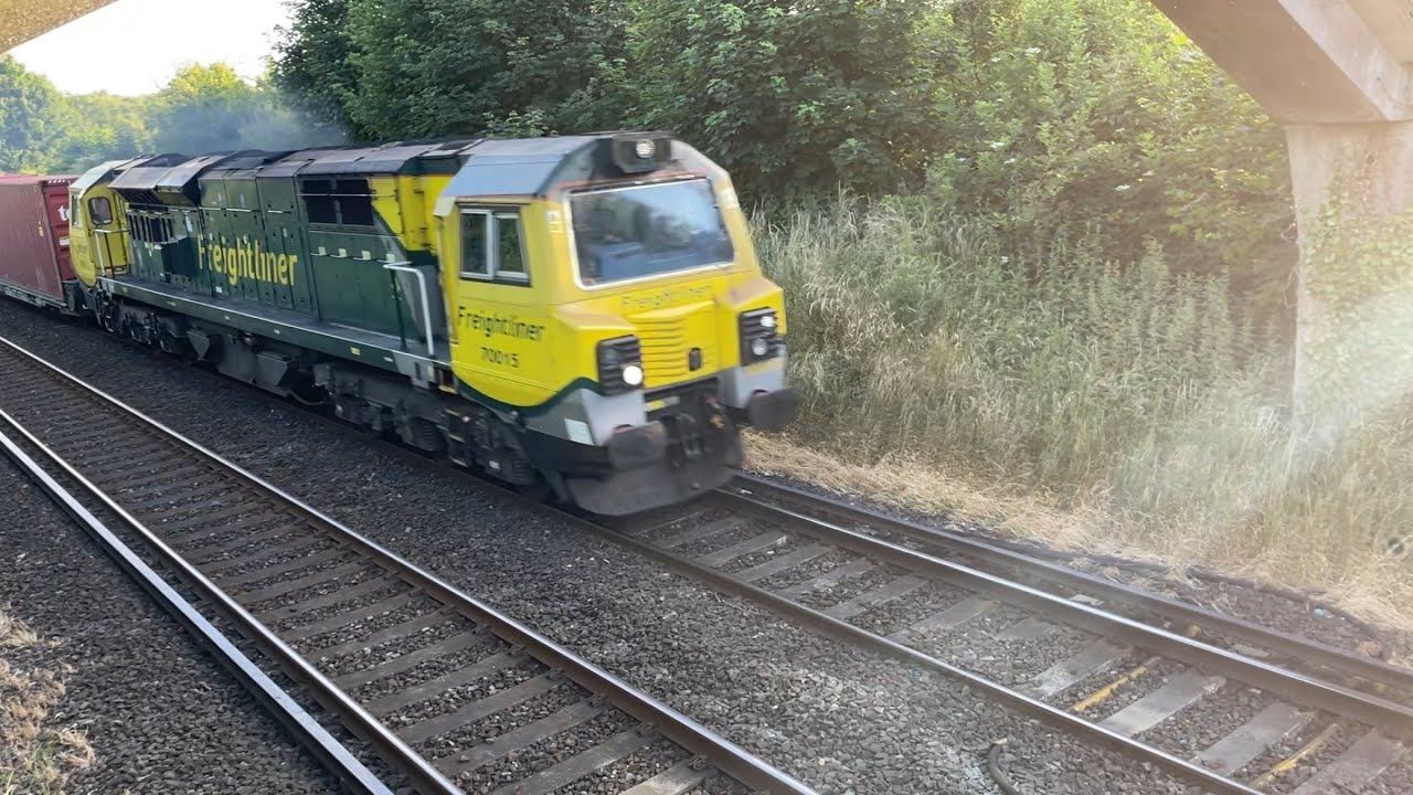 Class 70 | 70015 | Great Clag | Freightliner - YouTube