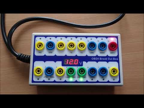 EOBD / OBD-II Breakout Box