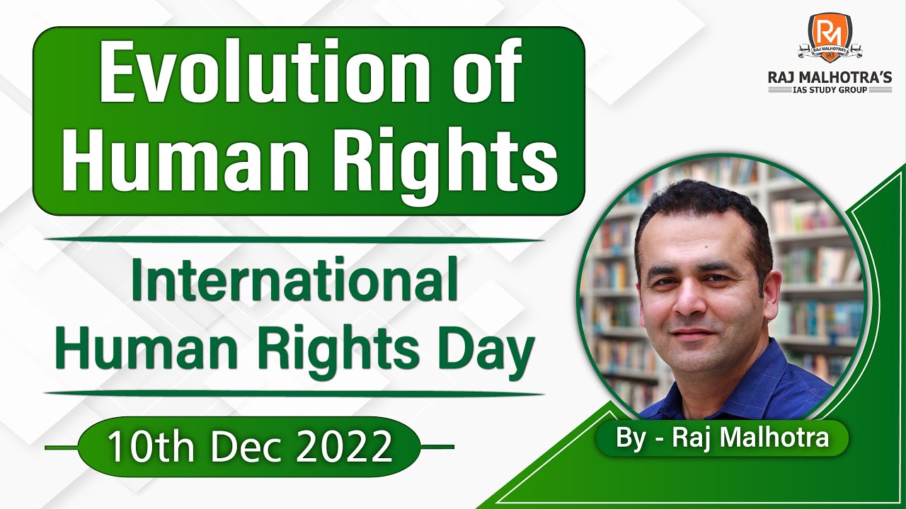 Evolution of Human Rights | International Human Rights Day | 10th ...